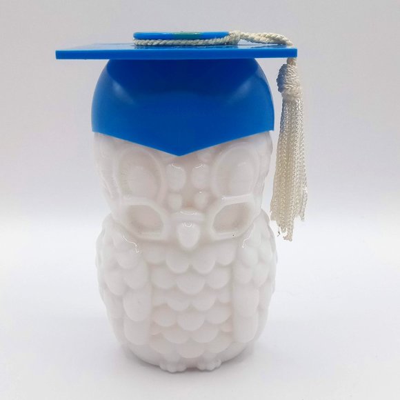 Avon | Accessories | Vintage Avon White Glass Owl With Graduation Cap ...